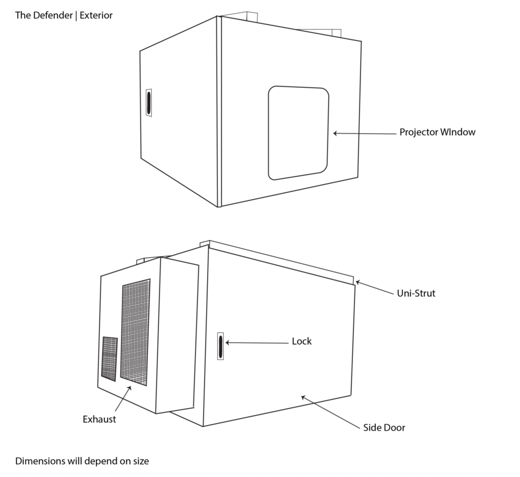 CLIMATE CONTROLLED - Projector Enclosures - Screen Solutions International